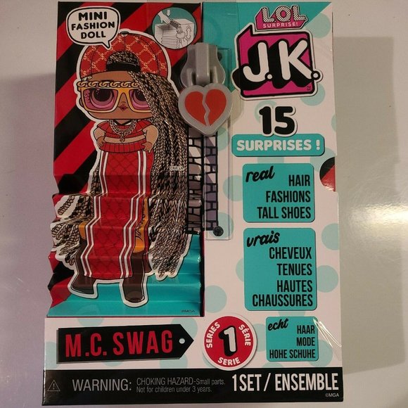 MGA Entertainment | Toys | Lol Surprise Jk Mc Swag Mini Omg Fashion ...
